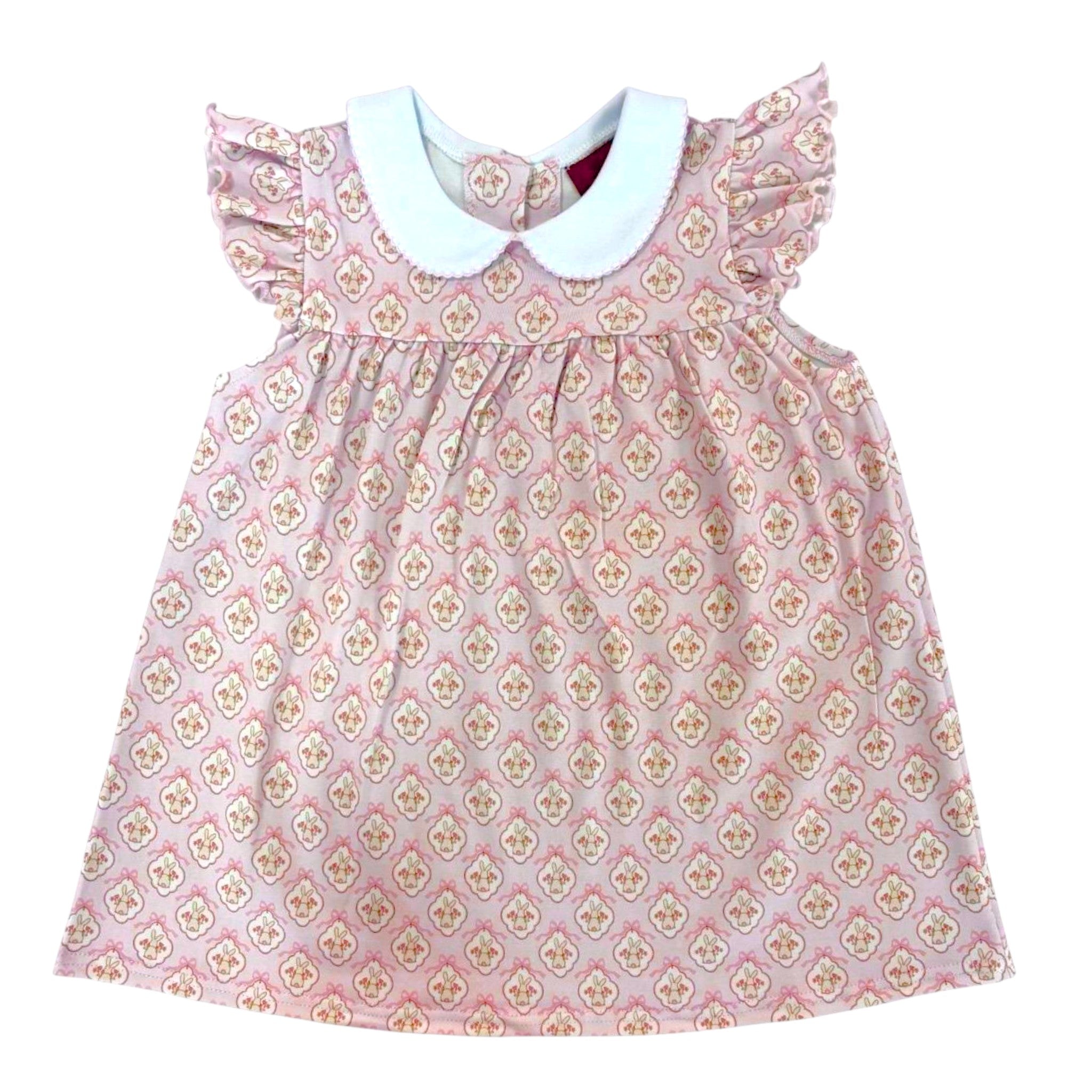 Millie Jay Bunny Hop Angel Sleeve Dress – Sikes Children's Shoe Store